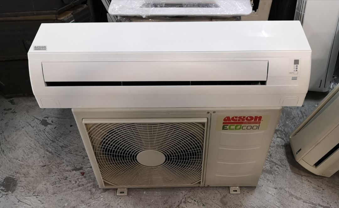 Used Acson 1.5HP Wall Mounted Type R410A /Non-Inverter AC / No Included ...