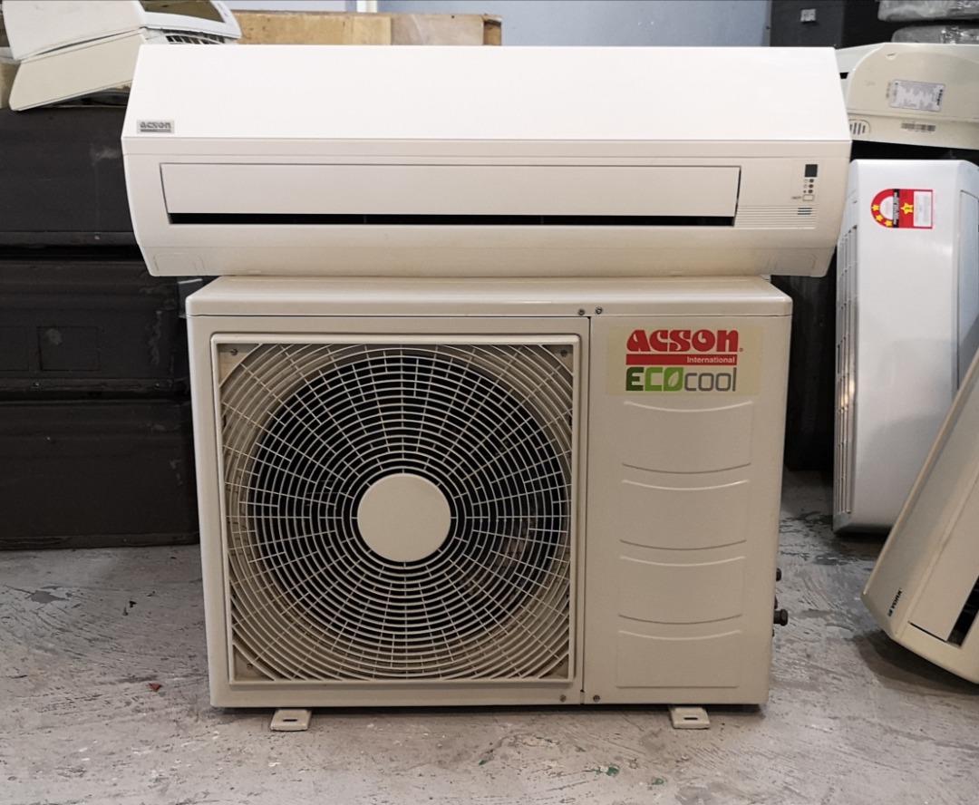 Used Acson 1.5HP Wall Mounted Type R410A /Non-Inverter AC / No Included Installation, Services ...