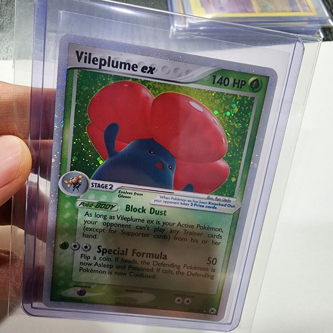 Vileplume ex Hidden Legends 100/101 Ultra Rare Pokemon TCG Card ...