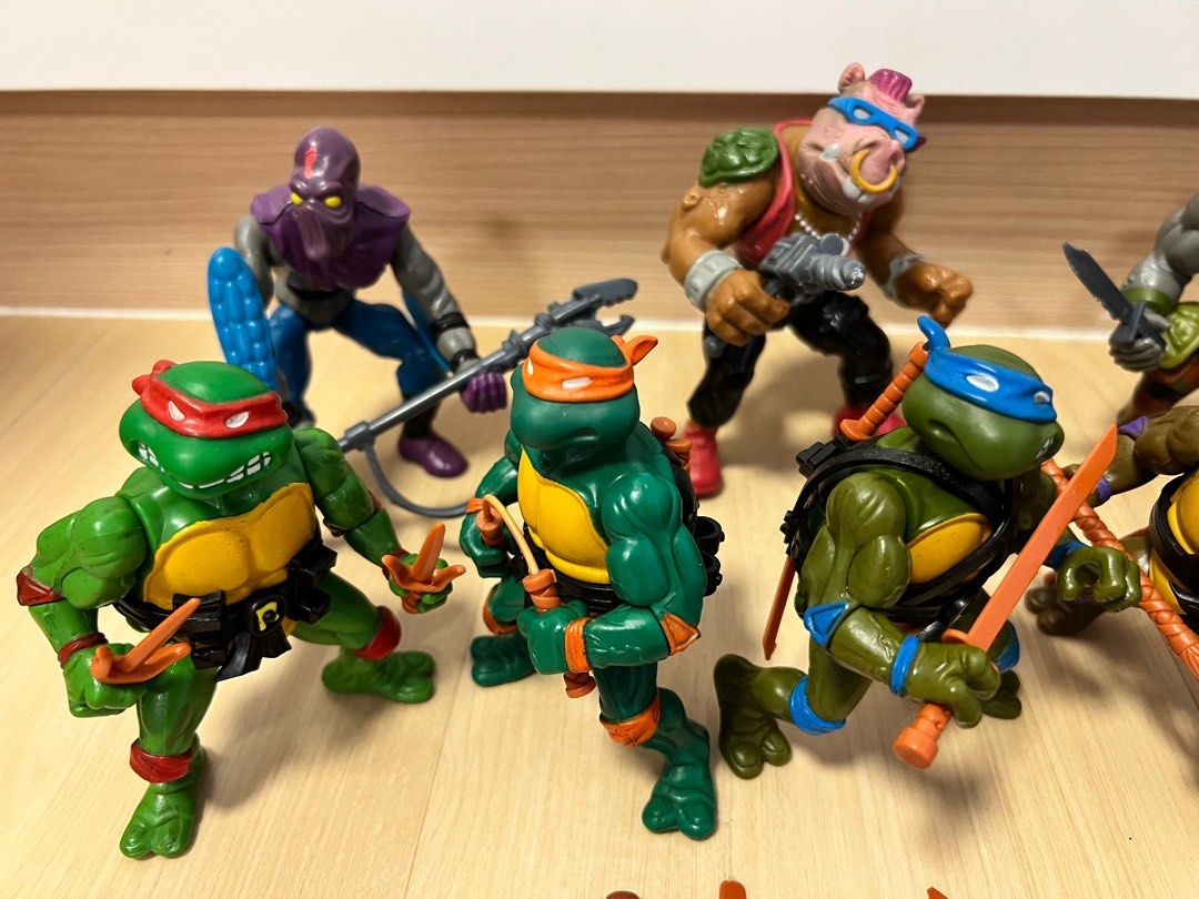 Vintage 1988 Teenage Mutant Ninja Turtles TMNT, Hobbies & Toys, Toys ...