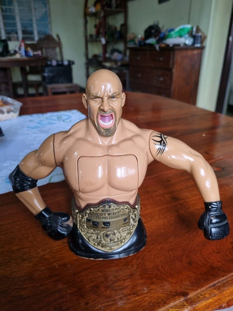 Vintage 1999 WCW Goldberg, Hobbies & Toys, Toys & Games on Carousell