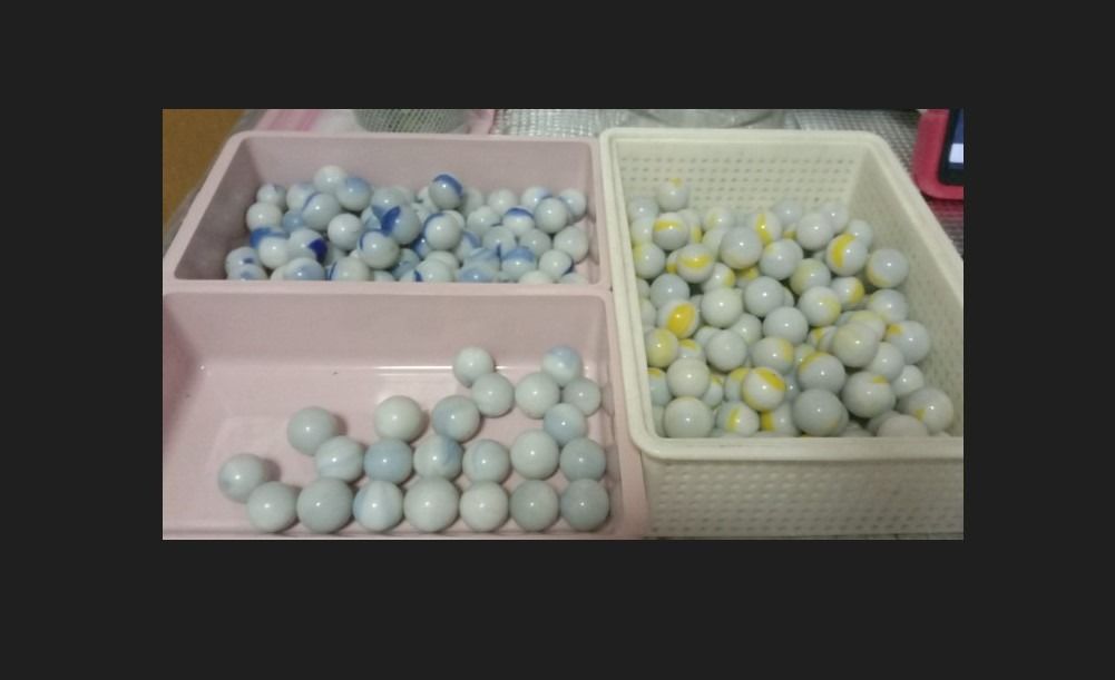 VINTAGE Milky Color Marbles Balls (Early 1900s) - AHT544, Hobbies ...