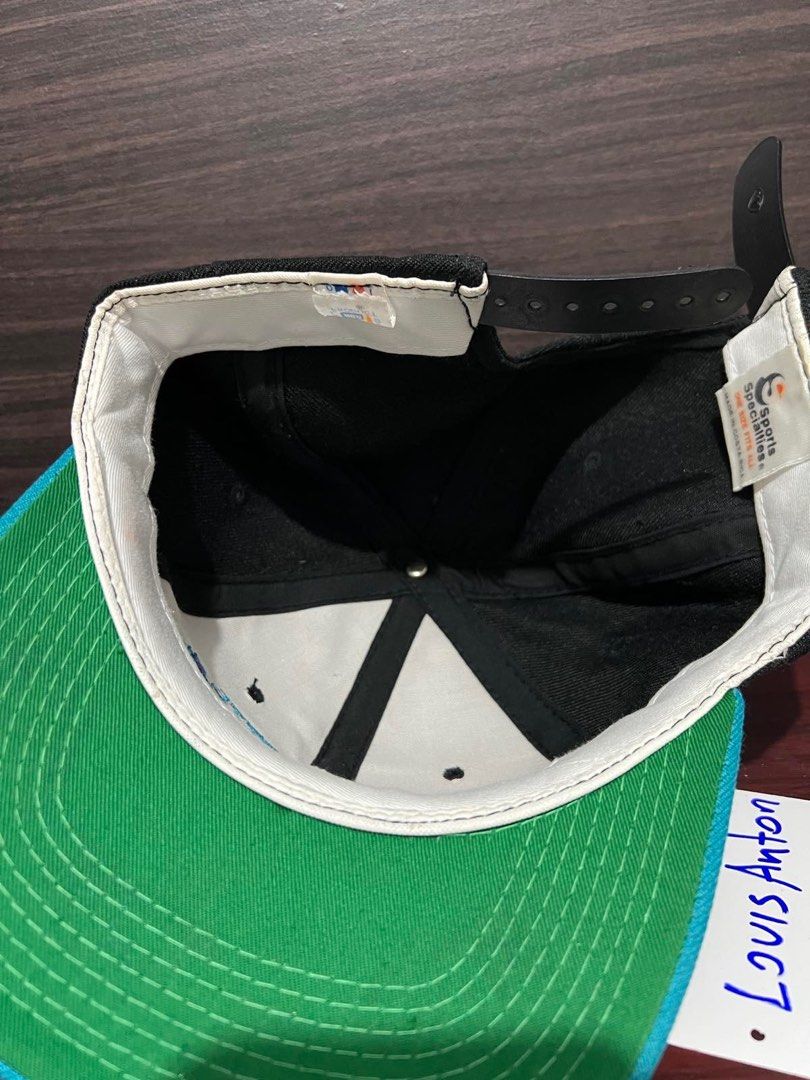 Vintage NBA Hornets 90s snapback cap (neg), Men's Fashion, Watches ...