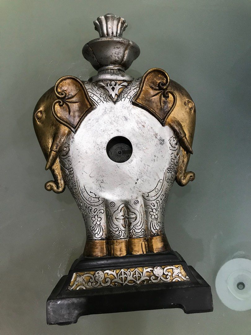 Vintage Table clock - Elephant clock, Furniture & Home Living, Home ...