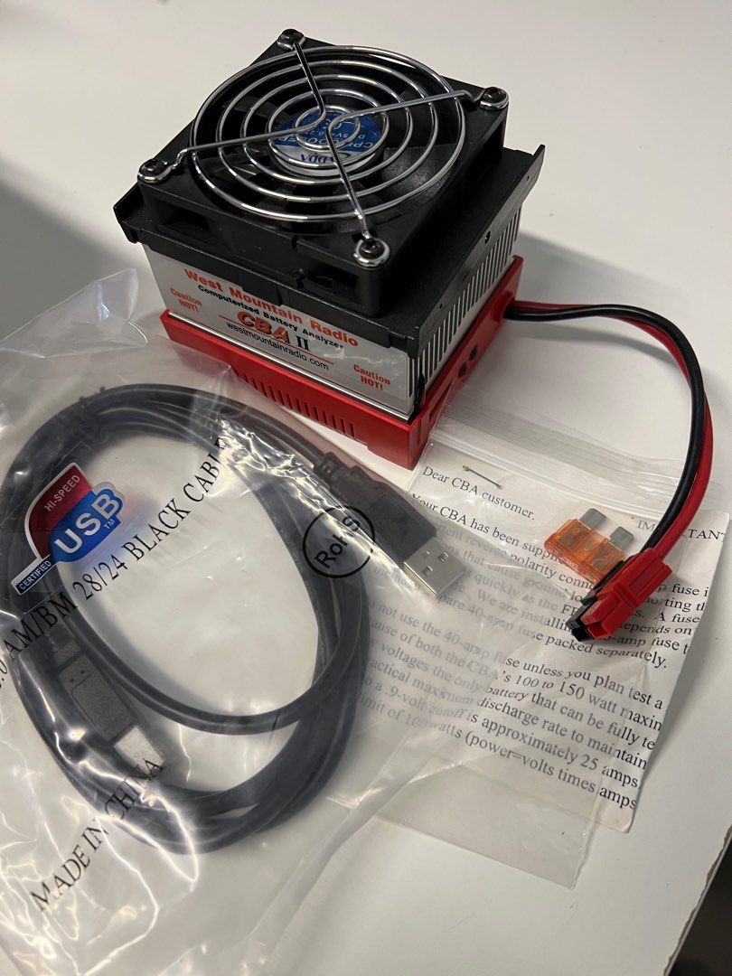 West Mountain Radio Computerized Battery Analyzer CBA II, Computers ...