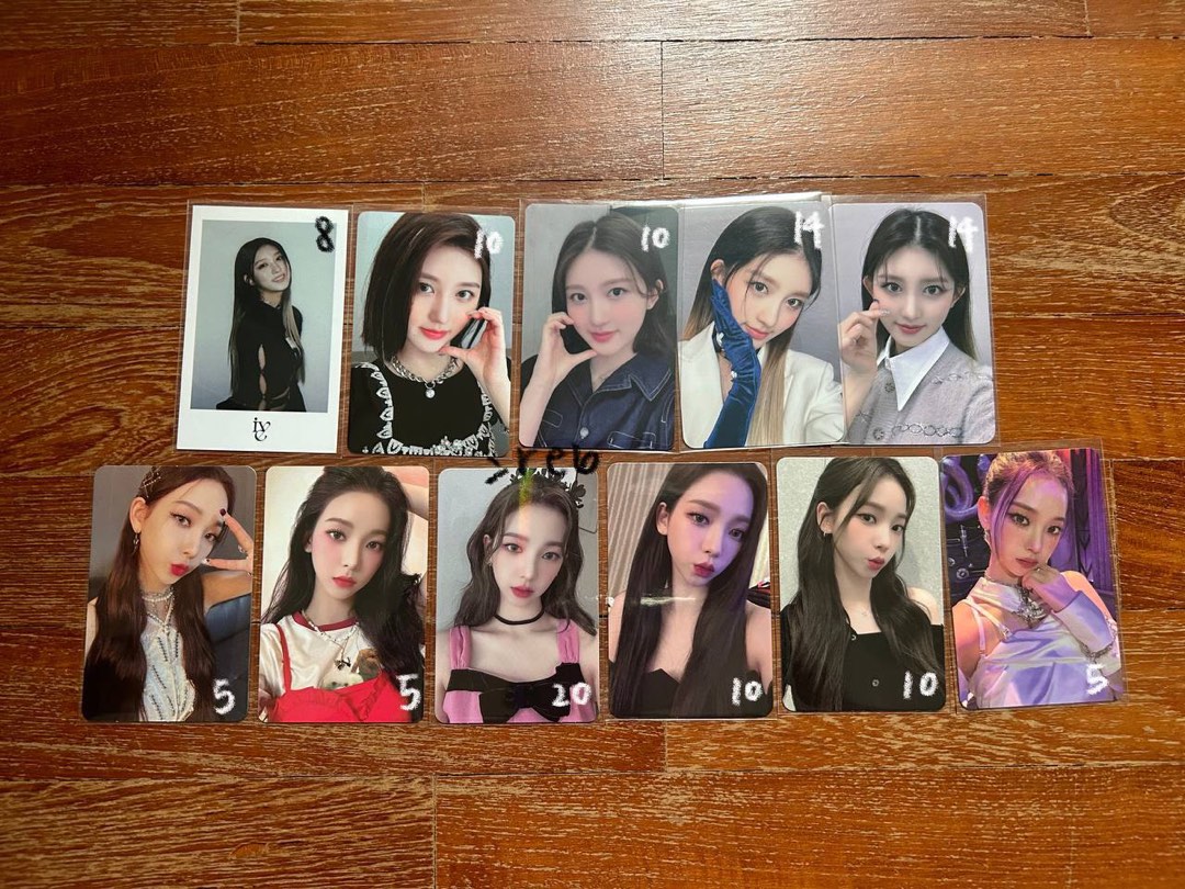 wts ive / aespa pcs, Hobbies & Toys, Memorabilia & Collectibles, K-Wave on Carousell
