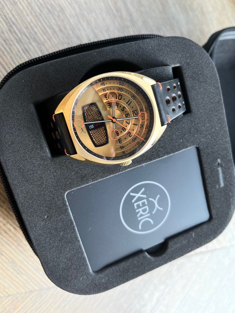 Xeric Halograph III Automatic Vintage Gold, Luxury, Watches on Carousell