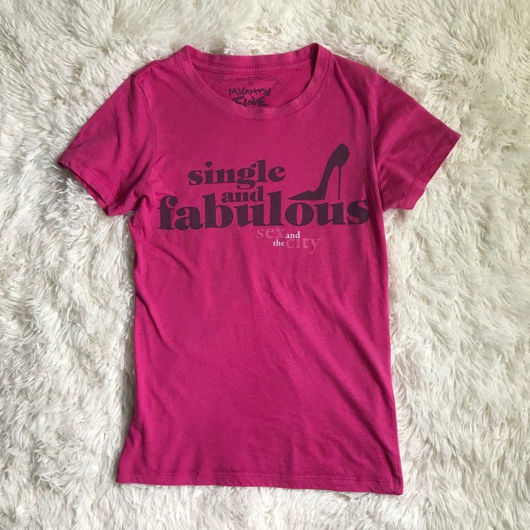 Y2k Sex And The City Pink Top Womens Fashion Tops Shirts On Carousell