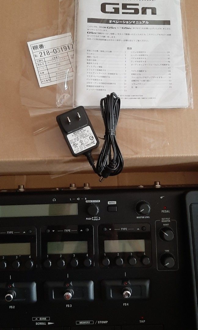 Zoom G5n guitar effects, Hobbies & Toys, Music & Media, Musical ...