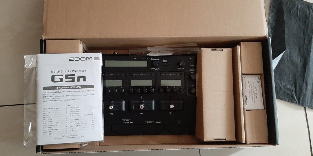 Zoom G5n guitar effects, Hobbies & Toys, Music & Media, Musical ...