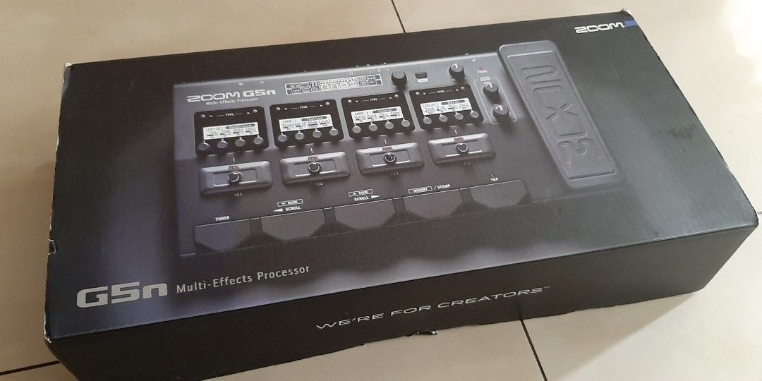 Zoom G5n guitar effects, Hobbies & Toys, Music & Media, Musical ...
