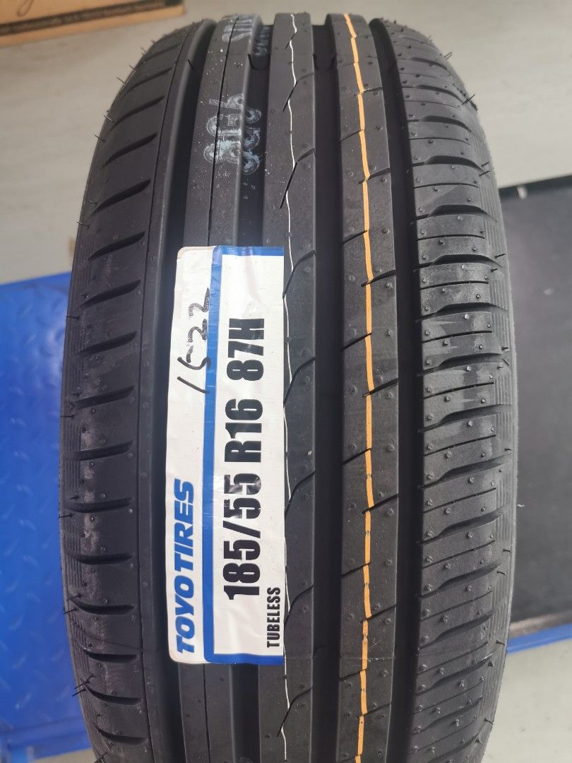 185/55/16 Toyo cf2 *made in japan*, Car Accessories, Tyres & Rims on Carousell