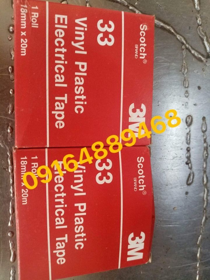 1set scotch 3m splicing tape specs: 2rubber,2plastic red color heavy ...