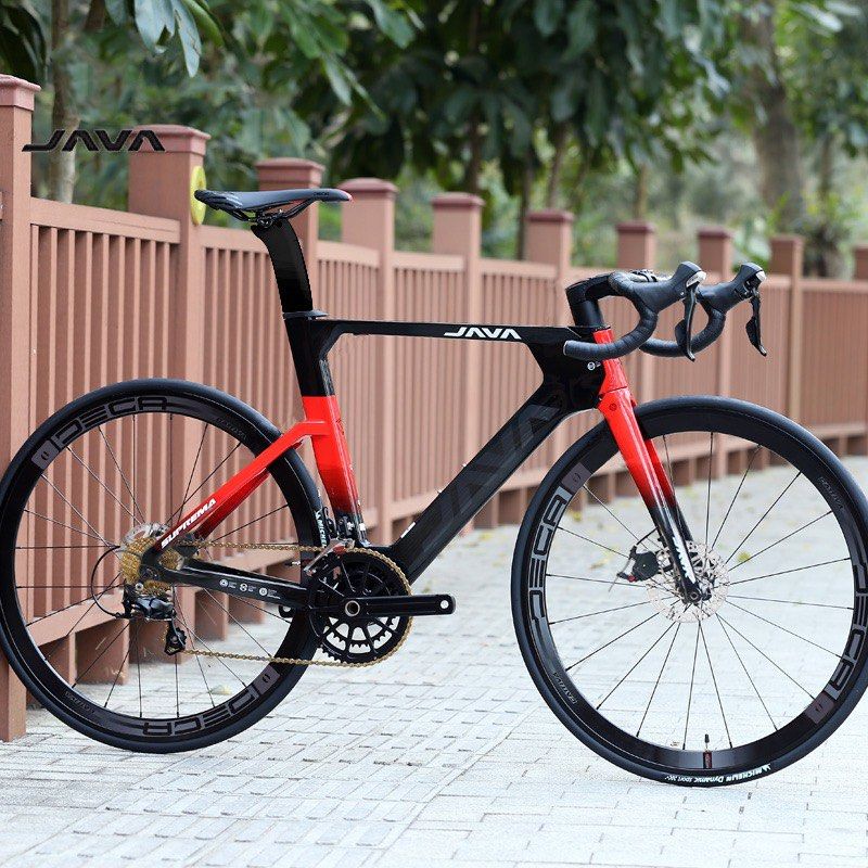 2022 JAVA SUPREMA Disc Brake FULL Carbon Road Bike (including carbon wheels) + Shimano 105 r7000 ...