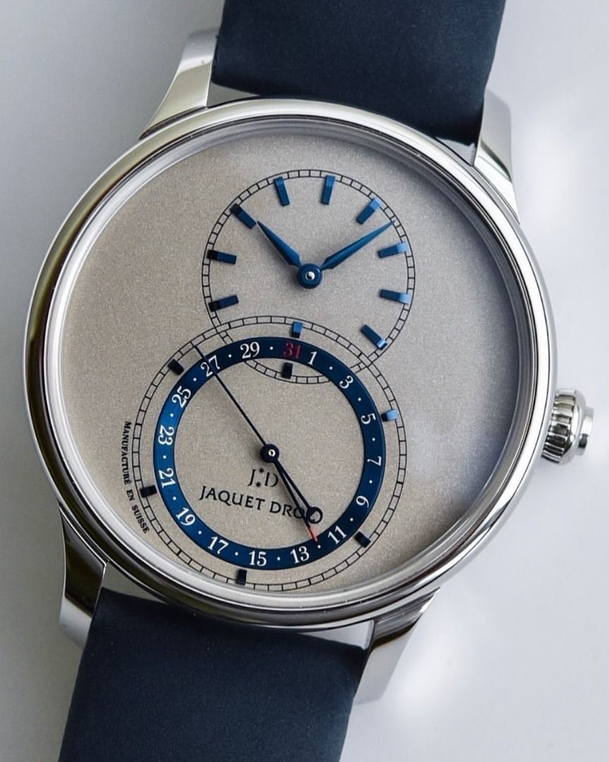 雅克德罗 Jaquet Droz Grande Seconde Quantieme J007020350 (Retail:EUR 9700), 名牌, 手錶 - Carousell