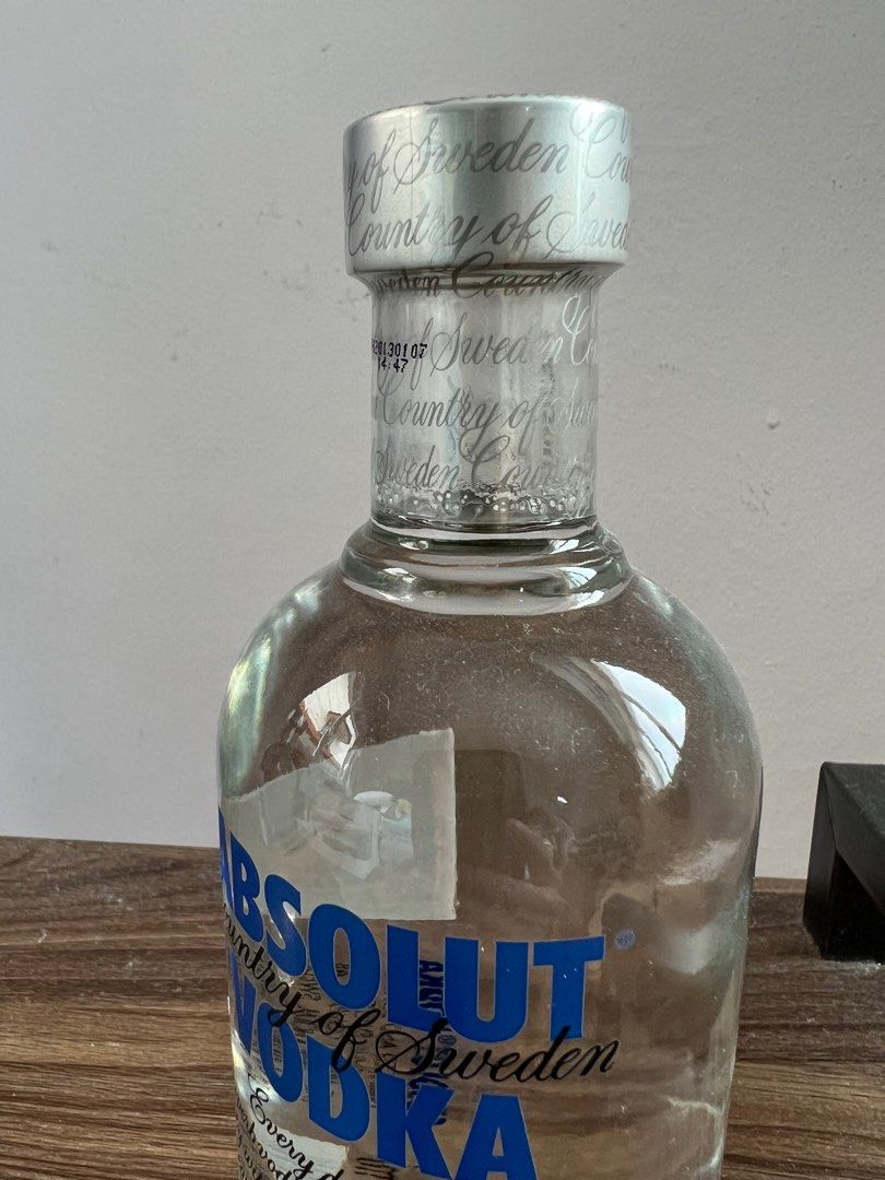 Absolut Vodka 375ml, Food & Drinks, Beverages on Carousell