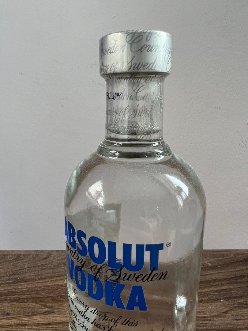 Absolut Vodka 375ml, Food & Drinks, Beverages on Carousell