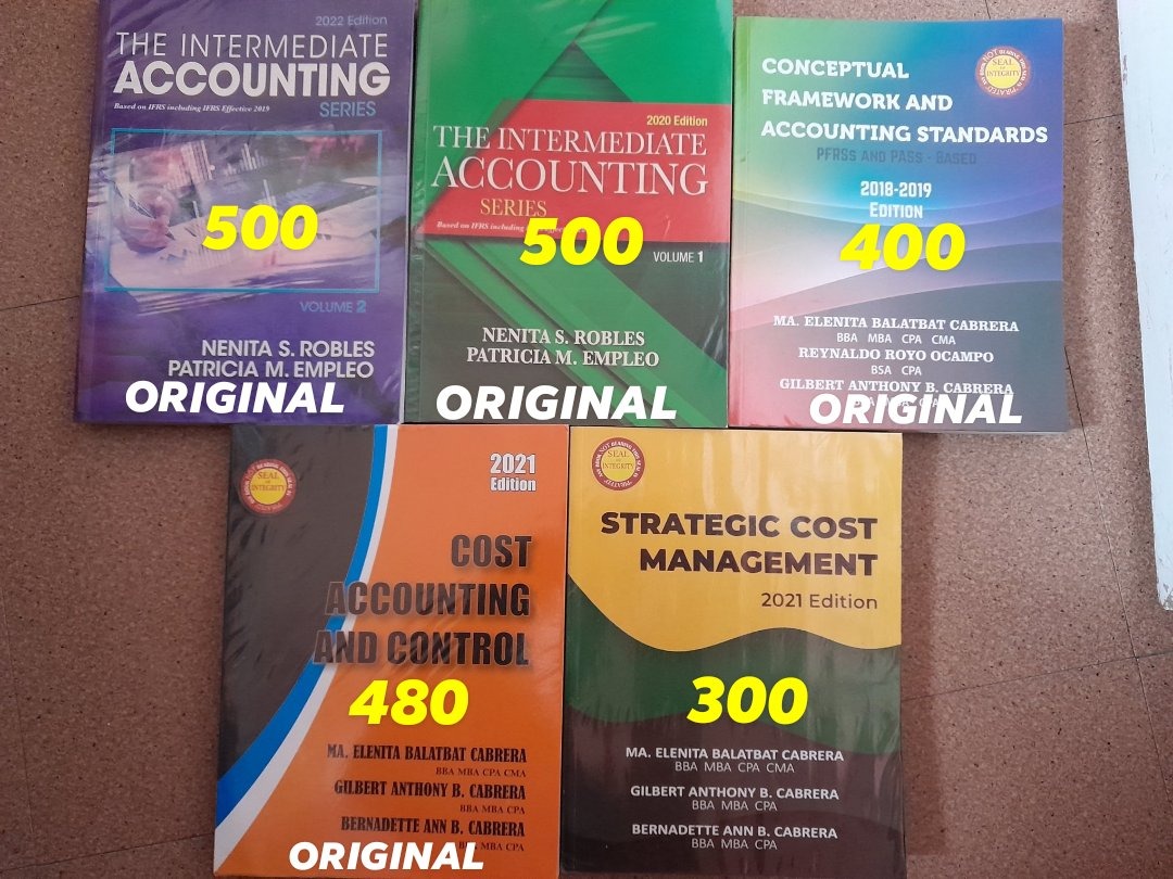 Accounting books, Hobbies & Toys, Books & Magazines, Textbooks on Carousell