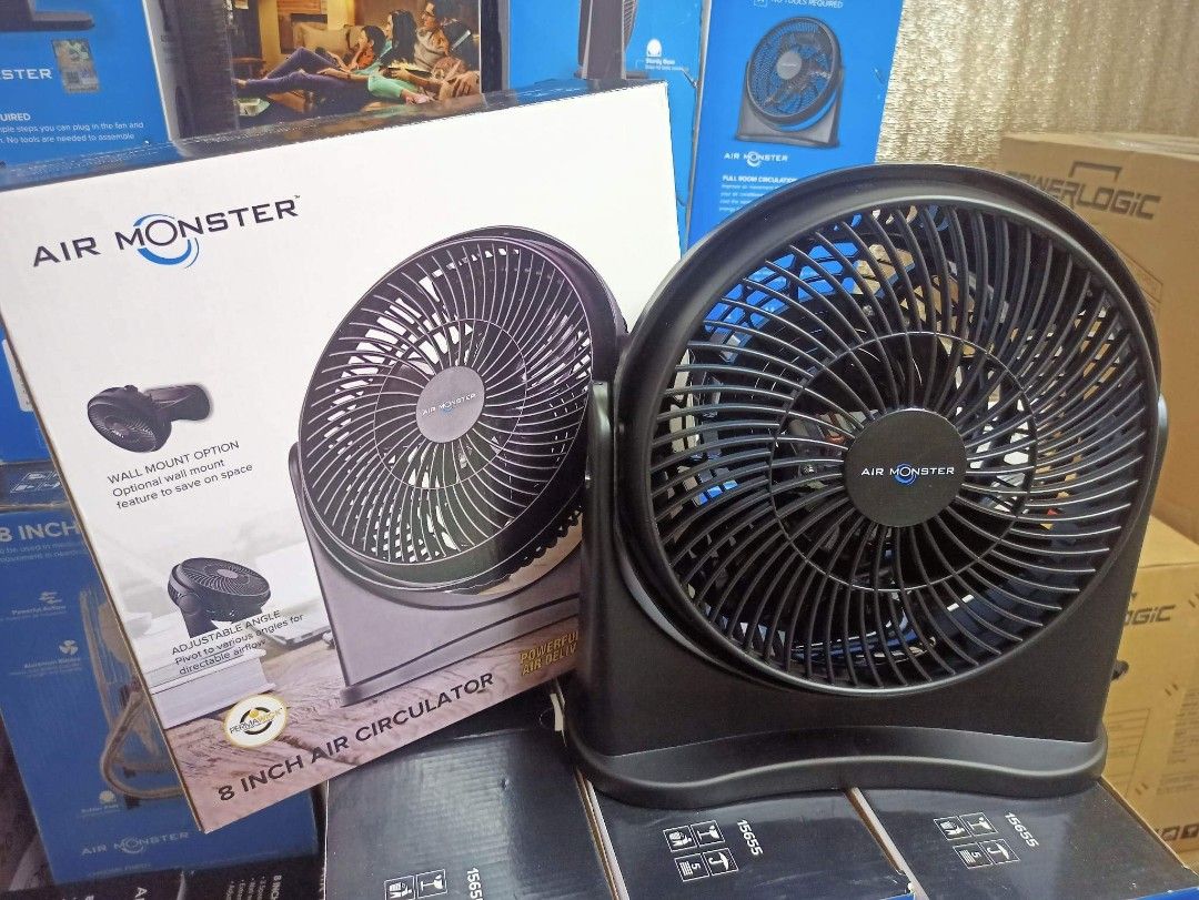 Air Monster 20" Air Circulator Floor Fan, Furniture & Home Living ...
