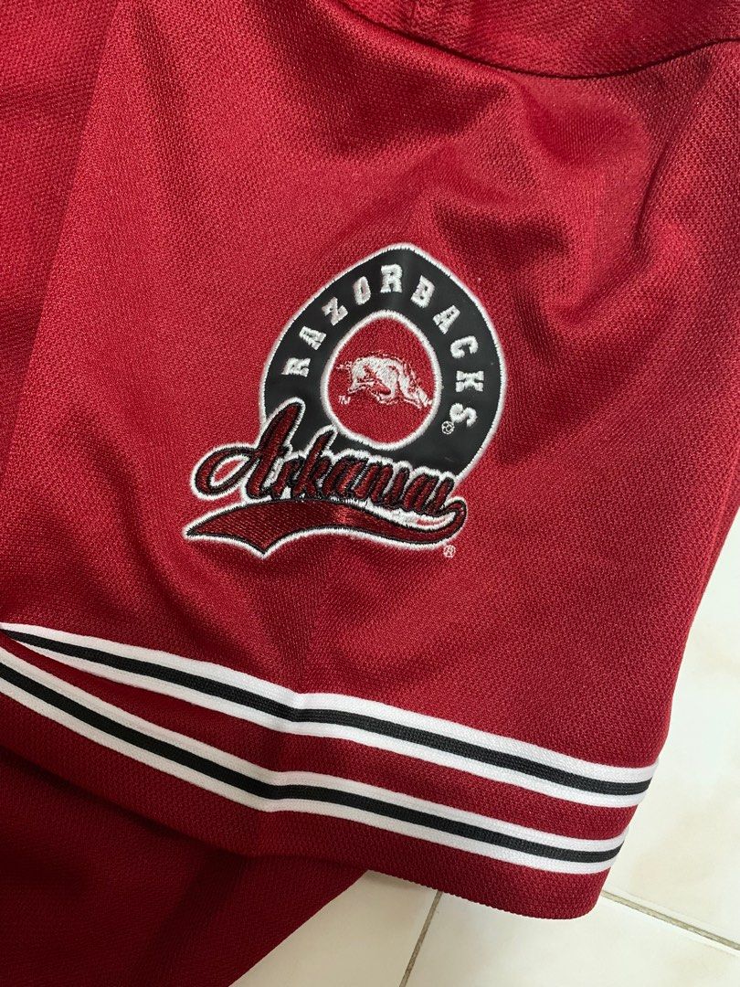 Arkansas Razorback Jersey, Men's Fashion, Tops & Sets, Tshirts & Polo ...