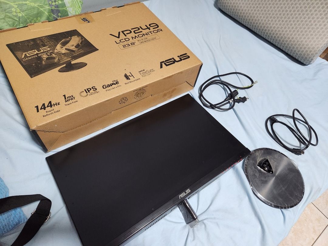 Asus VP249 144Hz IPS Gaming Monitor, Computers & Tech, Parts ...