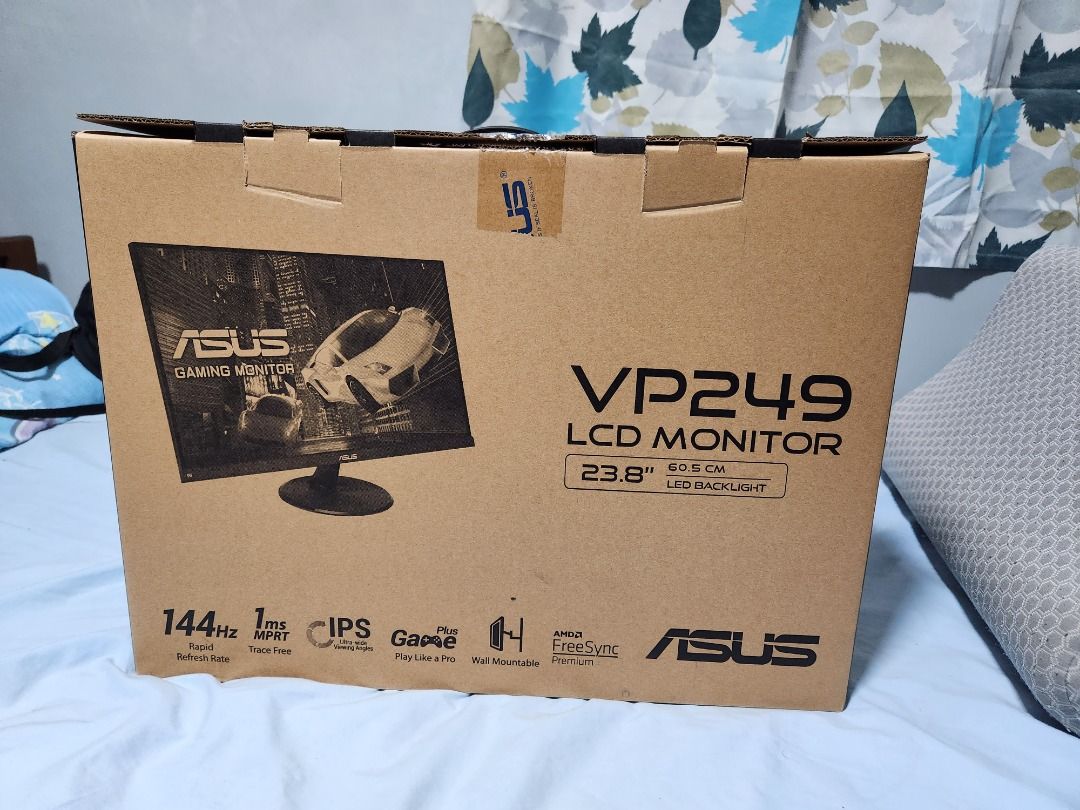 Asus VP249 144Hz IPS Gaming Monitor, Computers & Tech, Parts ...
