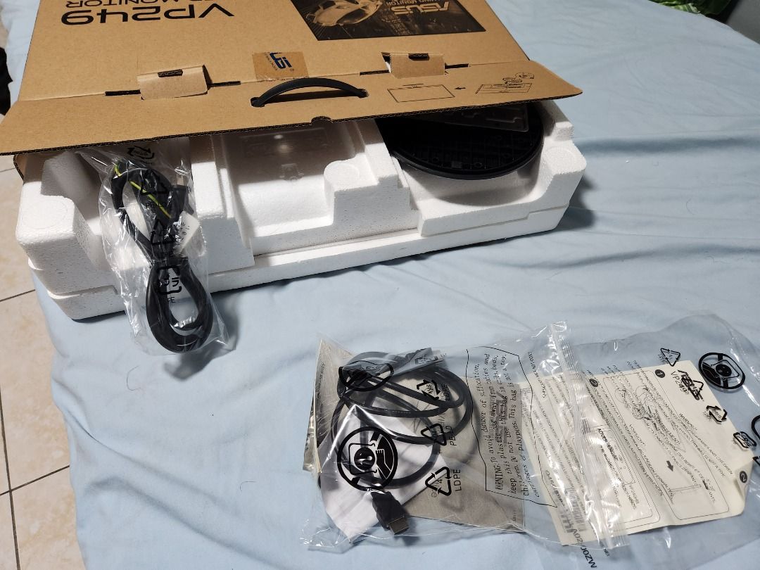 Asus VP249 144Hz IPS Gaming Monitor, Computers & Tech, Parts ...