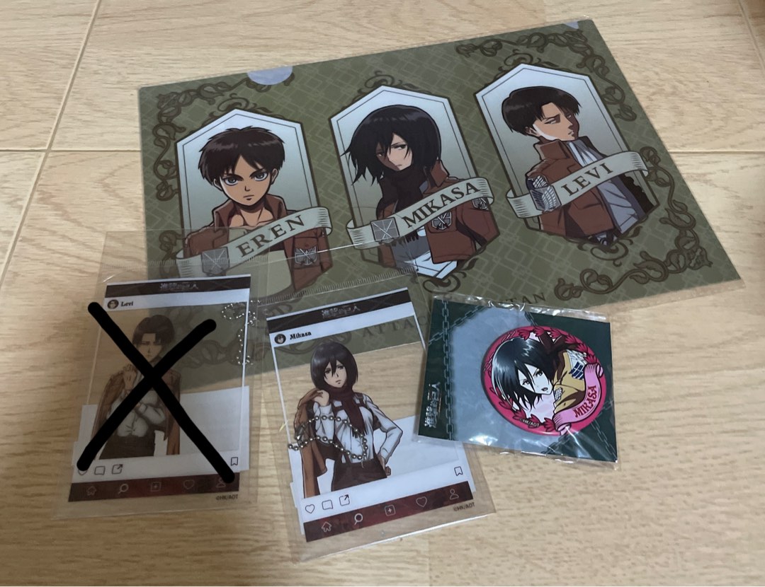 Attack on Titan Merch, Hobbies & Toys, Memorabilia & Collectibles, J ...