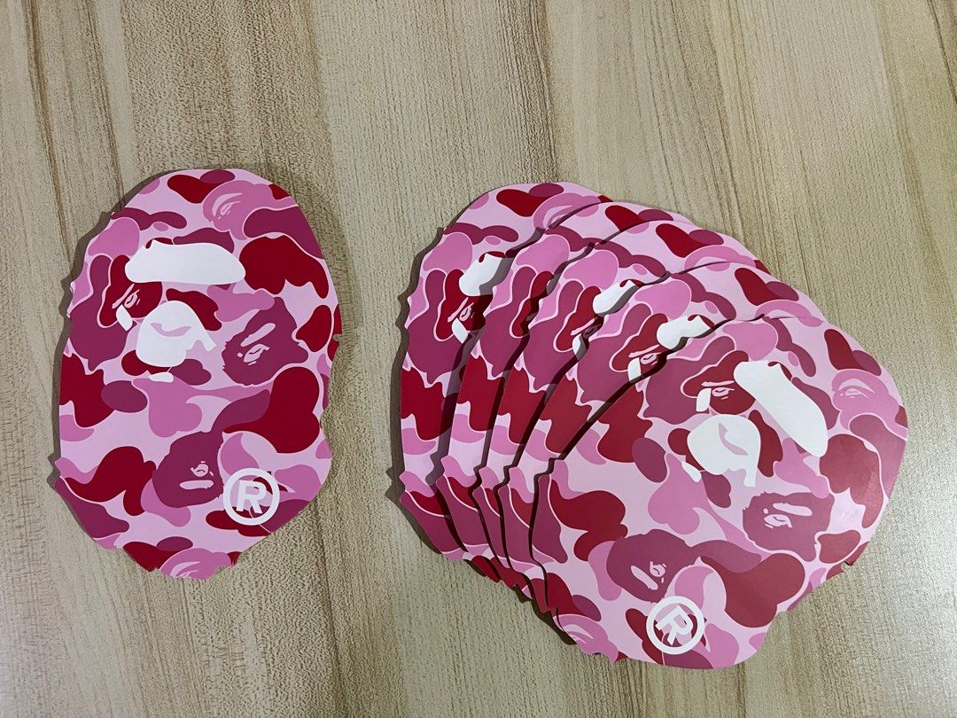 BAPE Bathing Ape Red Packets (Ang Pao) Pink Camo, Hobbies & Toys ...