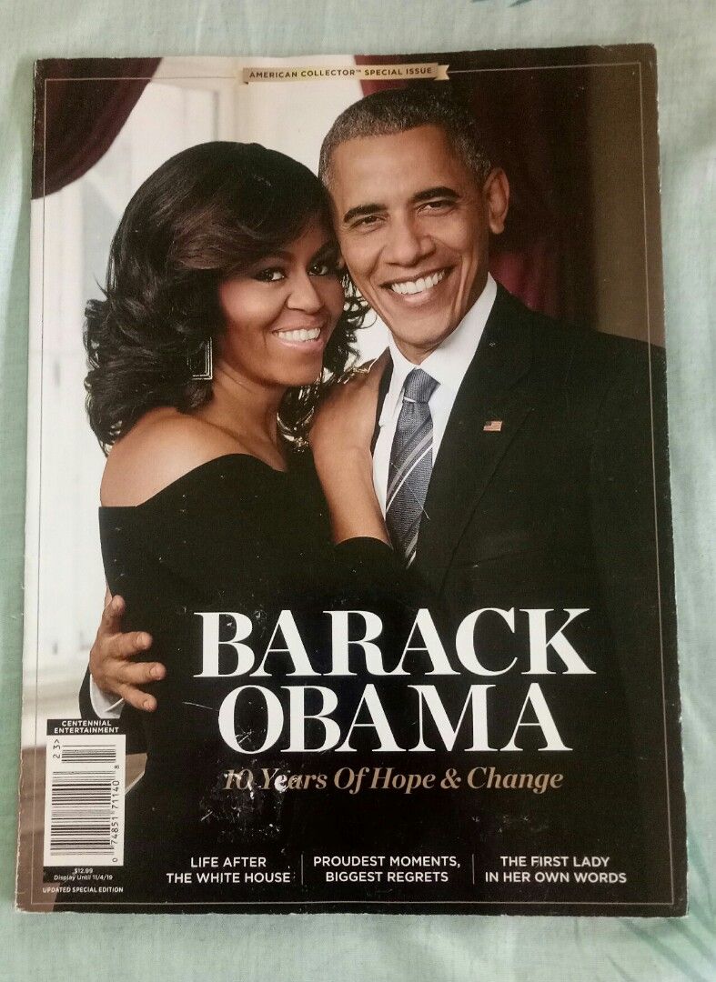 Barack Obama Exclusive Magazine, Hobbies & Toys, Books & Magazines ...