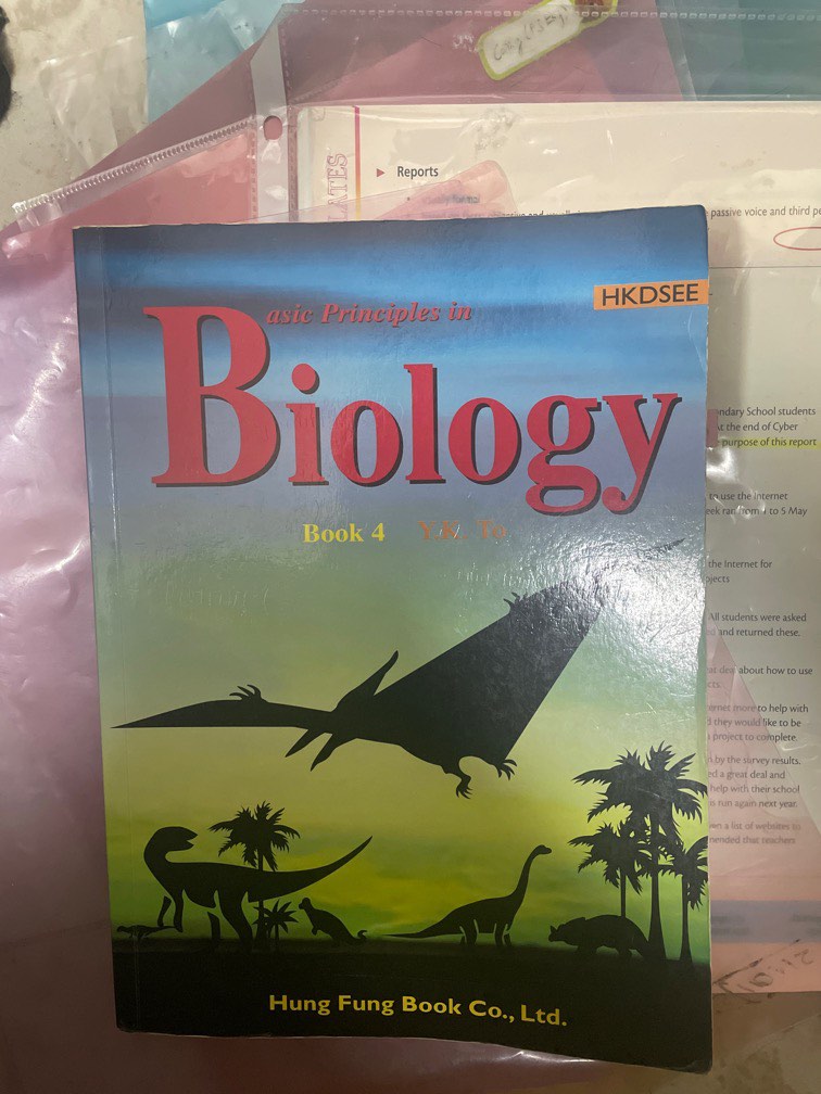 Basic principles in biology book 3 and 4, 興趣及遊戲, 書本 & 文具, 教科書 - Carousell