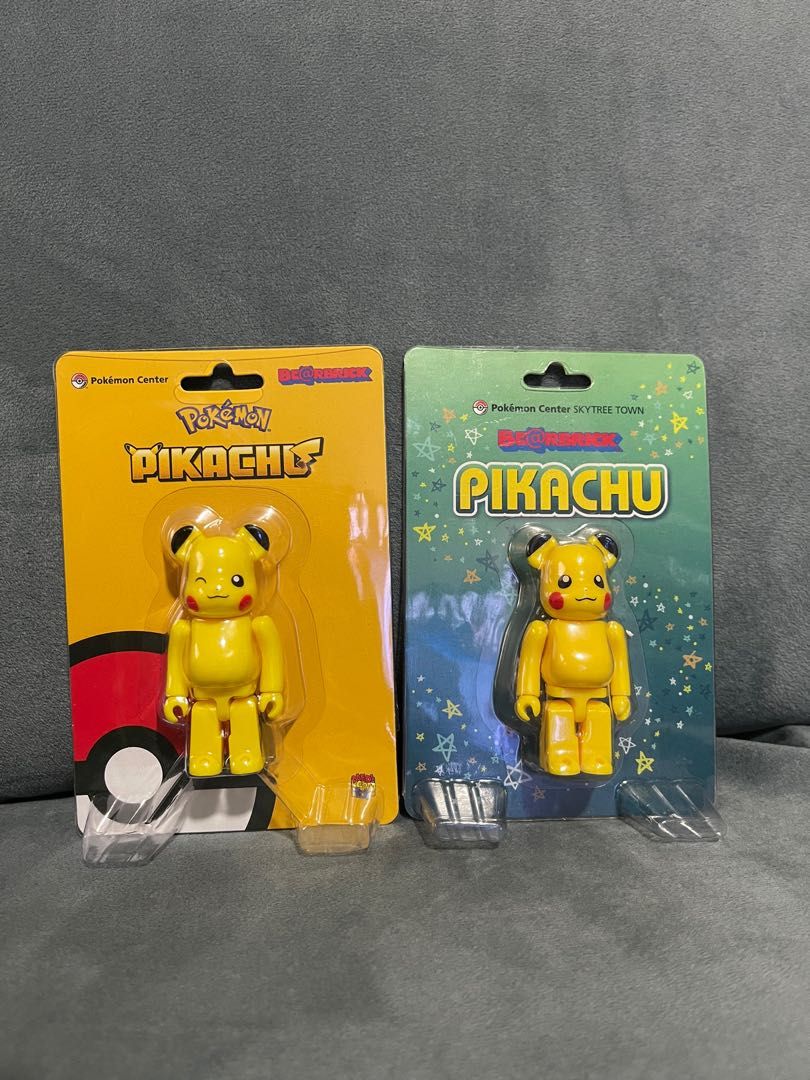 Bearbrick Pokémon Pikachu Set Exclusive, Hobbies & Toys, Toys & Games ...