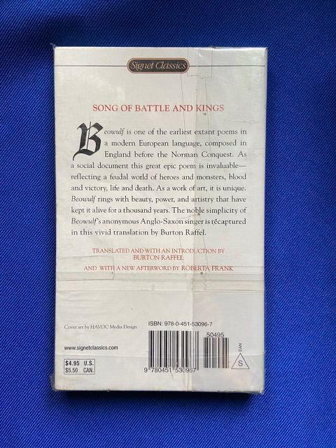 Beowulf Roberta Frank Secondhand, Hobbies & Toys, Books & Magazines ...