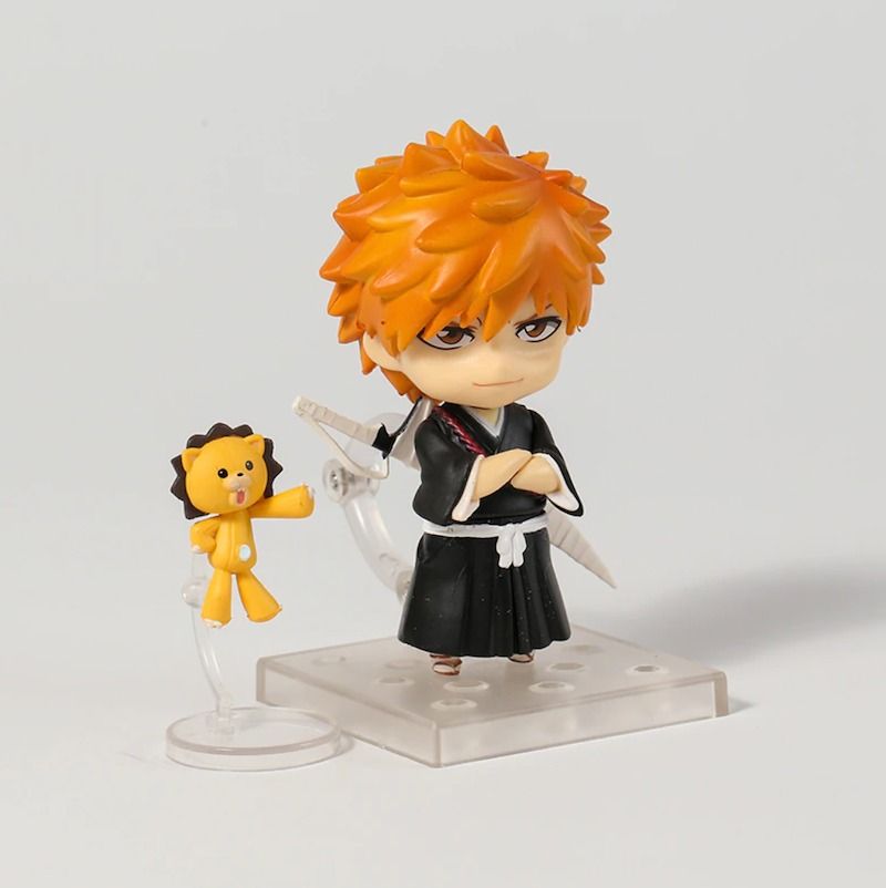 Bleach Kurosaki Ichigo 991 Assemble Change Face Action Figure 10cm Doll Toy Gift, Hobbies & Toys ...