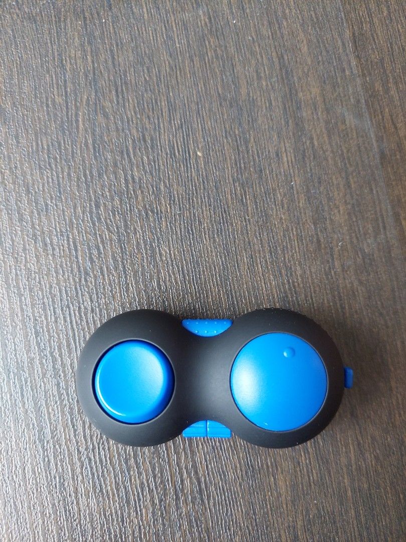 Blue sensory figit pad, Hobbies & Toys, Toys & Games on Carousell