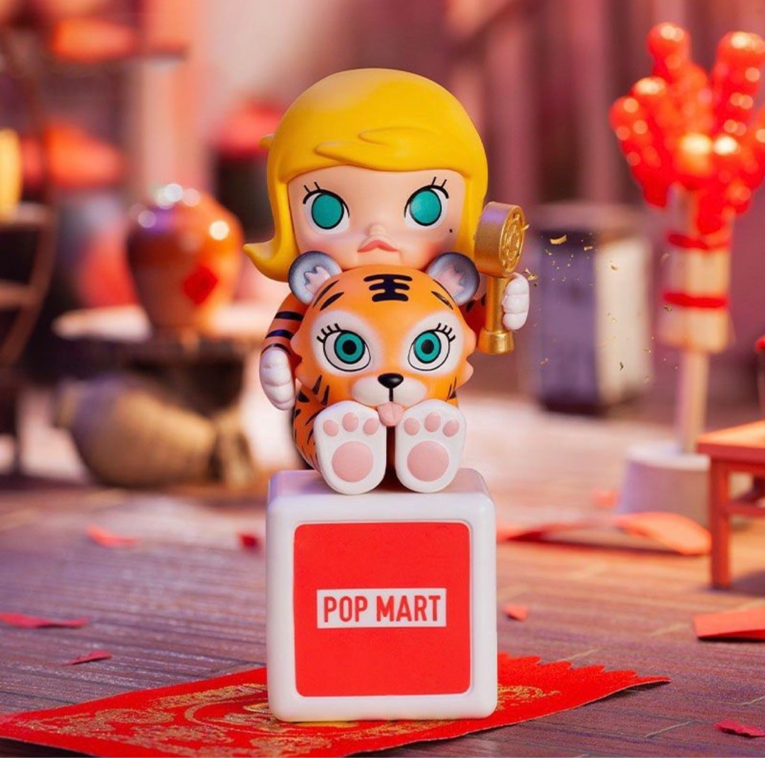 BN POP MART x MOLLY The Year of Tiger Full of Vigor, Hobbies & Toys ...