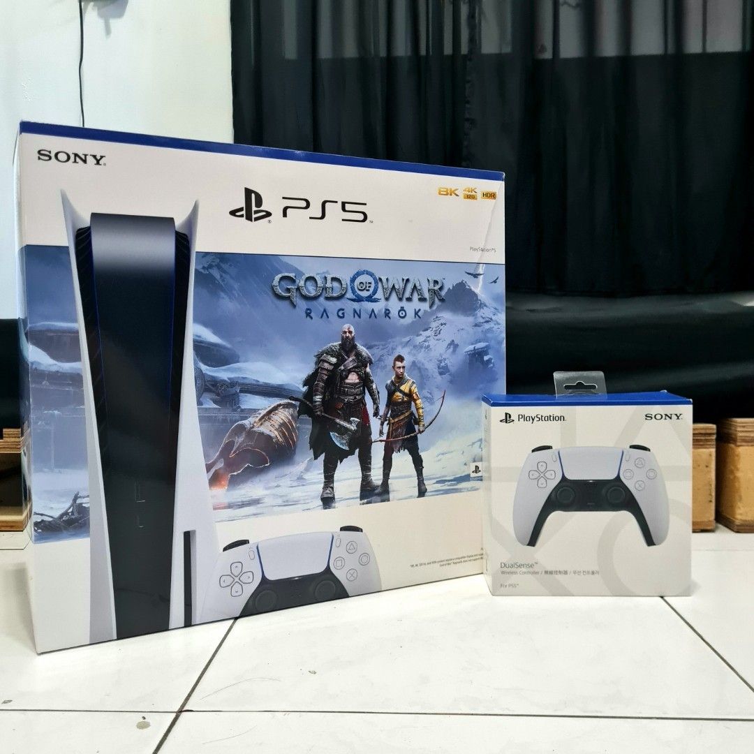 Brand New Sealed PS5 God of War Ragnarok Disc Edition - 1 Year Sony ...