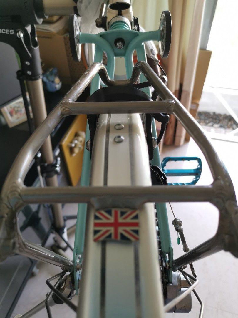Brompton aluminium rear rack, Sports Equipment, Bicycles & Parts, Parts ...