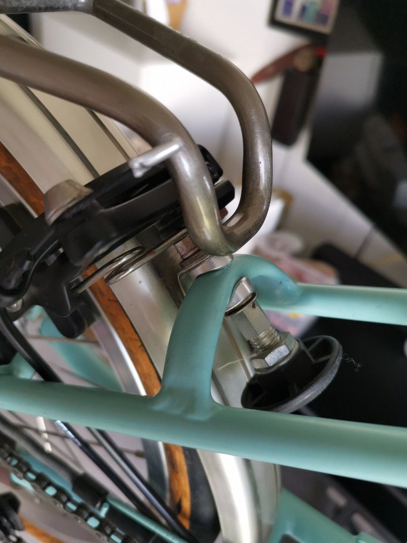 Brompton aluminium rear rack, Sports Equipment, Bicycles & Parts, Parts ...