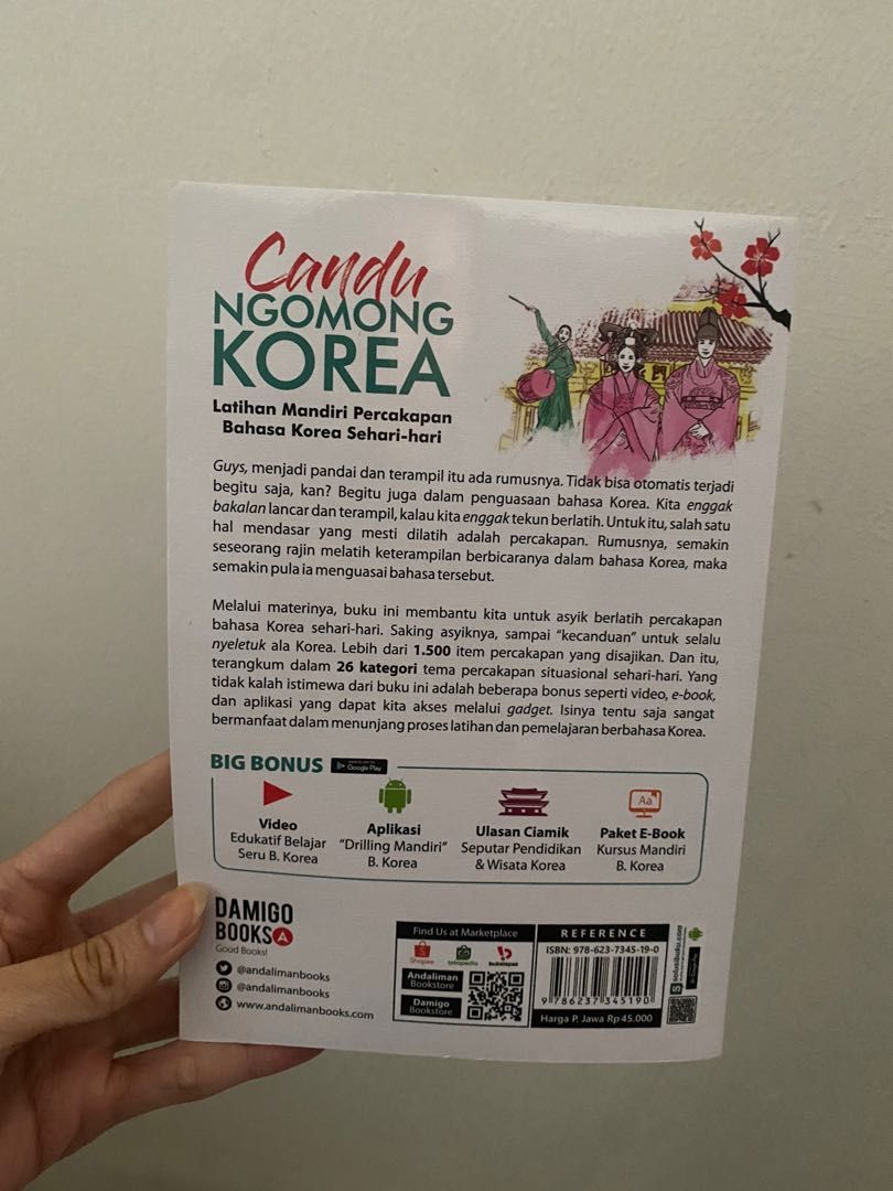Buku Belajar Bahasa Korea, Buku & Alat Tulis, Buku di Carousell Buku Belajar Bahasa Korea, Buku & Alat Tulis, Buku di Carousell