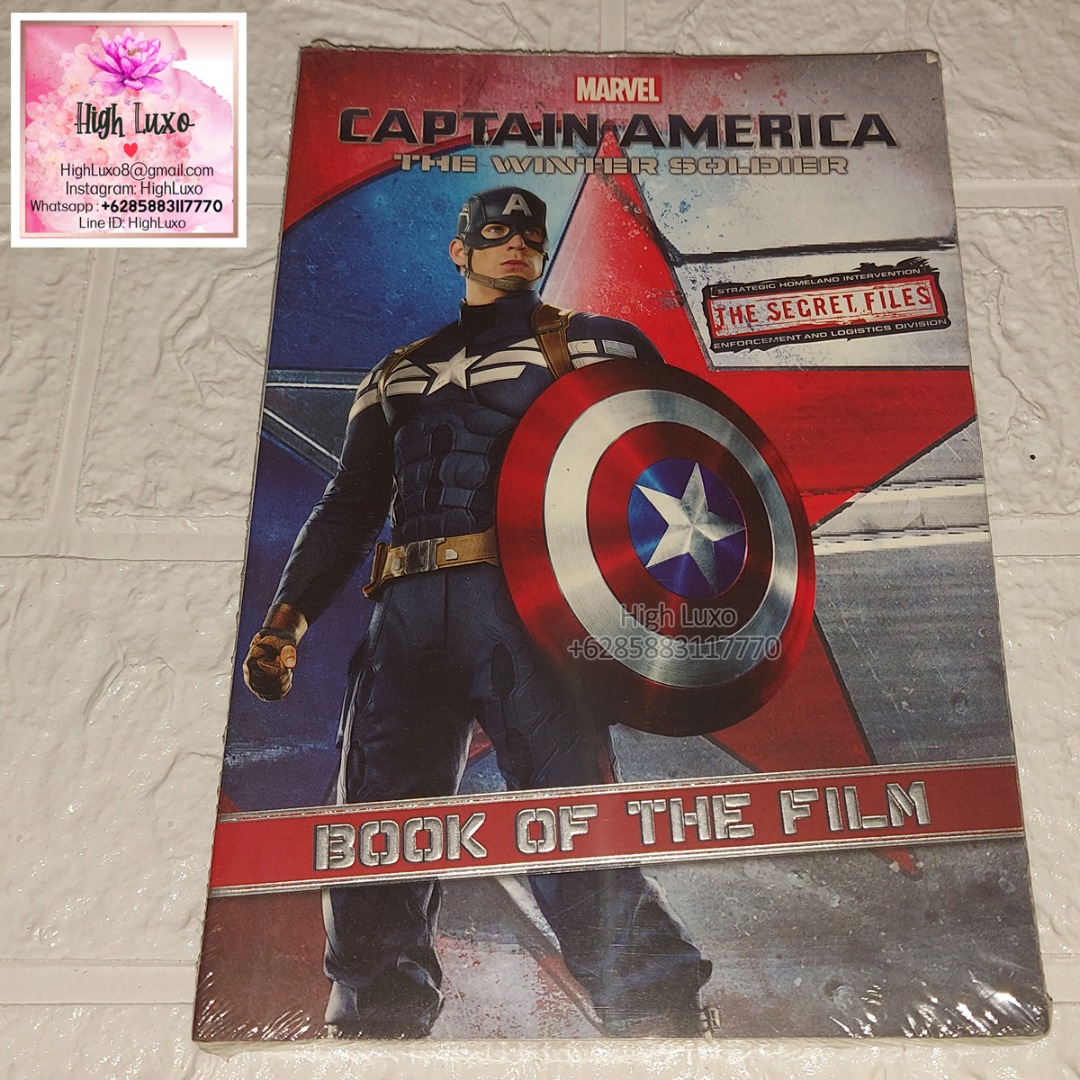 Buku Novel Marvel Captain America The Winter Soldier Book of the Film ...