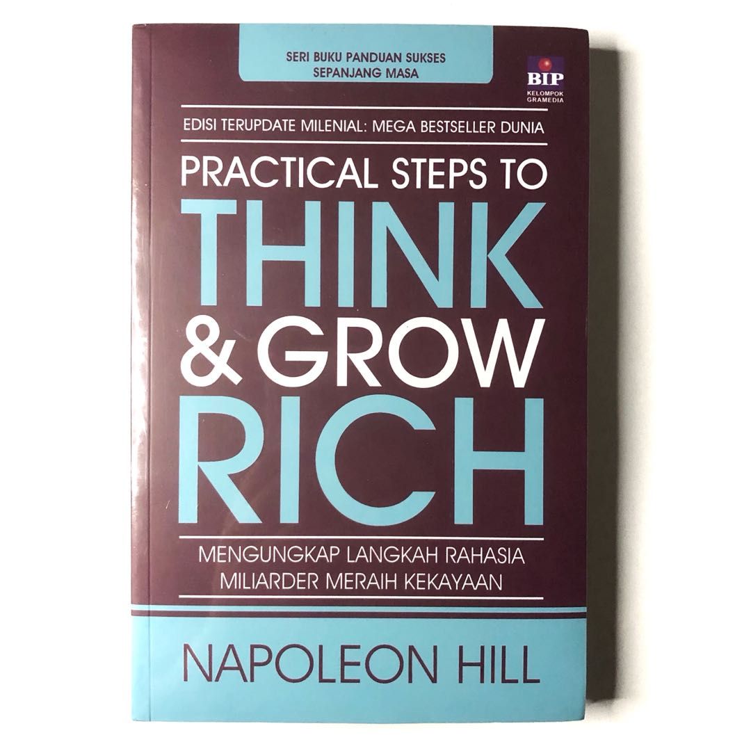 [buku Preloved Indonesia] Practical Steps To Think And Grow Rich
