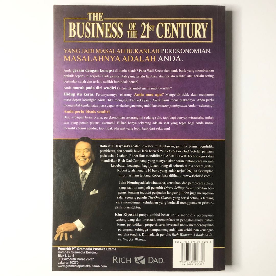 [buku Preloved Indonesia] Rich Dad The Business Of The 21st Century