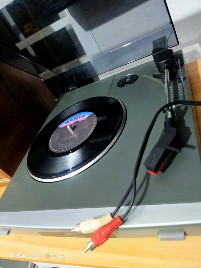 Bush Mini Turntable 1, Audio, Portable Music Players on Carousell