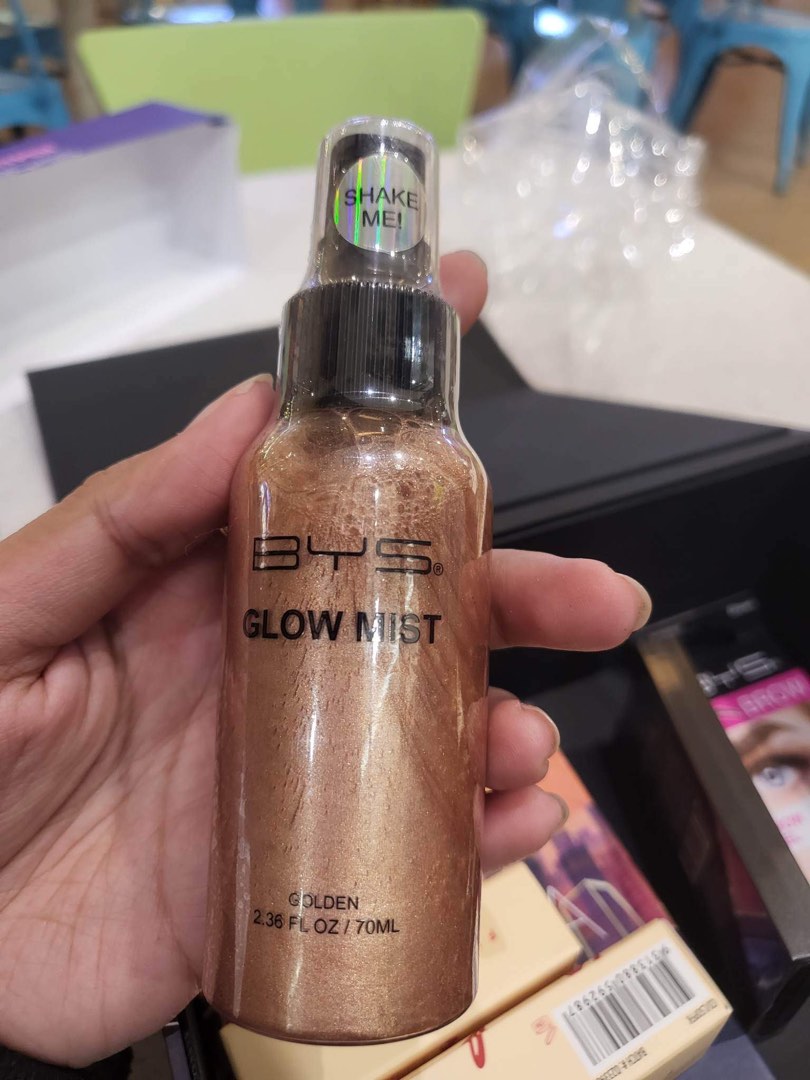 BYS Glow Mist (Golden), Beauty & Personal Care, Face, Makeup on Carousell