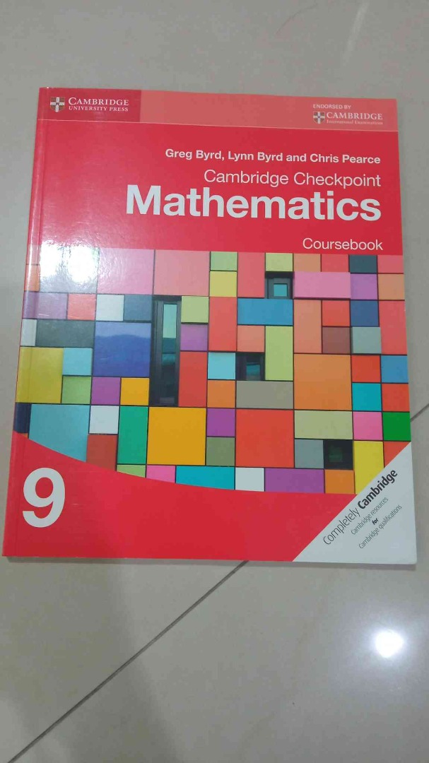 Cambridge Checkpoint Mathematics Coursebook 9 (Cambridge University ...
