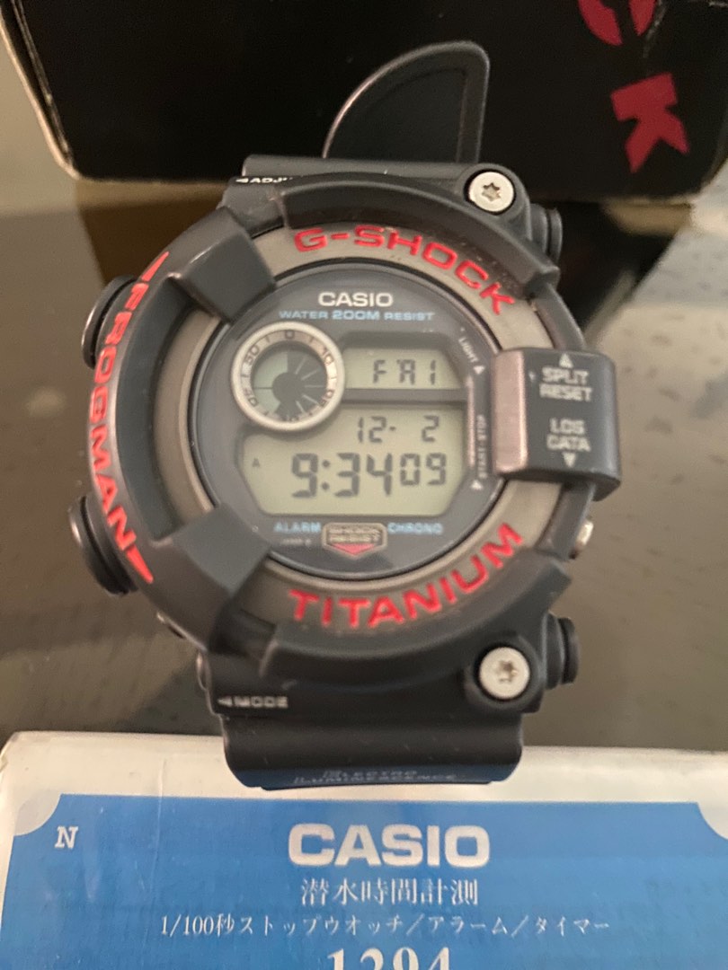 Casio G- Shock Frogman 8200 , Men's Fashion, Watches & Accessories ...