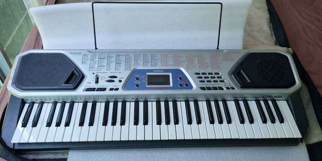 Casio Keyboard CTK 481, Hobbies & Toys, Music & Media, Musical ...