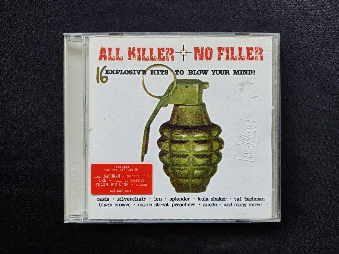 CD All Killer, No Filler, Hobbies & Toys, Music & Media, CDs & DVDs on Carousell