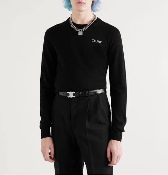 Celine Triomphe Belt, Men's Fashion, Watches & Accessories, Belts on ...